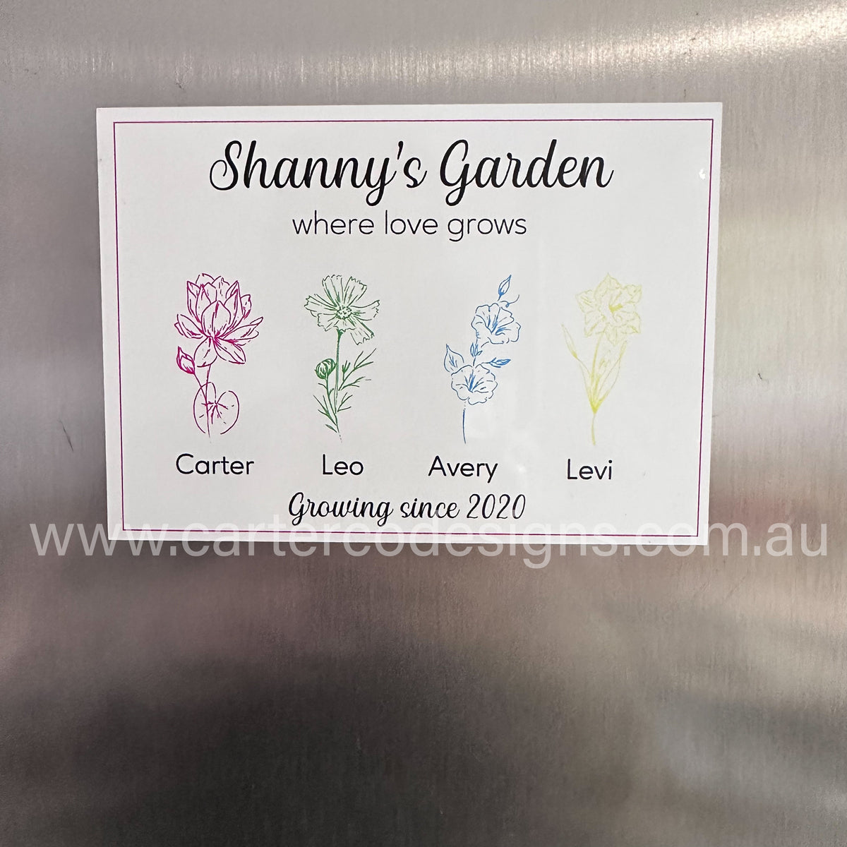 Garden Magnet Print – Carter Co Designs